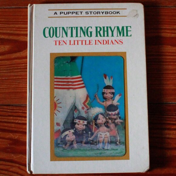 A Puppet Storybook | Other | Vintage A Puppet Storybook Counting Rhyme ...